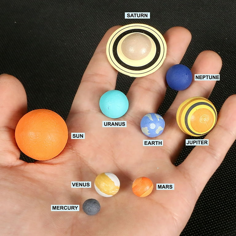 Nine Planet Solar System 3d