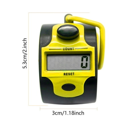 Pack of 3 Digital Display Hand Held Counters Basketball Match Football ...