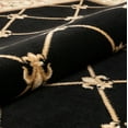 Patrician Trellis Black French European Formal Traditional 3x12 (2'7" x ...
