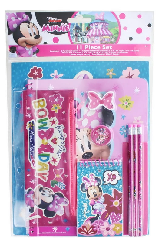 Innovative Designs IAD-4315-C Disney Minnie Mouse 11 Piece Stationery ...