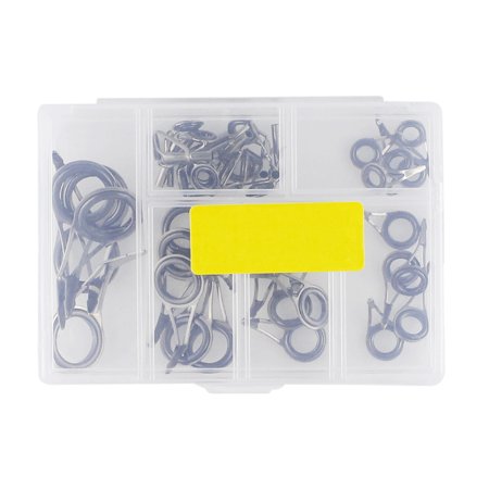 35Pcs/Kit Fishing Rod Guide Tips Top Outdoor Freshwater be used ...