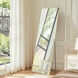 64x21 Inch Gold-Aluminum Alloy Full Body Mirror, Floor or Wall-Mounted ...