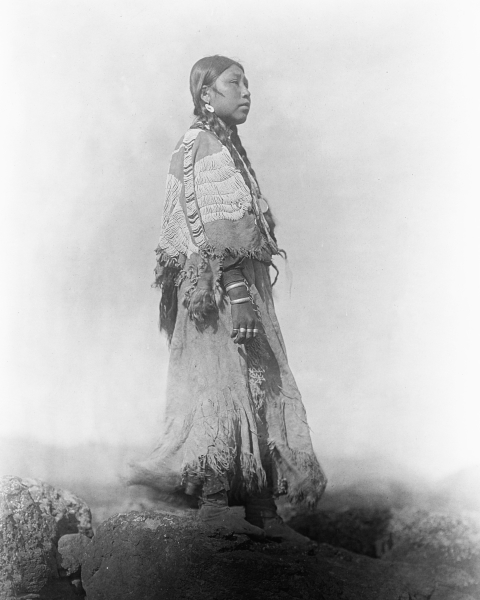 Print: Wishham Woman, Chinookan Indian, 1910 - Walmart.com