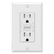 Zehuanyu 6 Pcs Low Profile Gfci Outlet with External Outlets Rivet ...