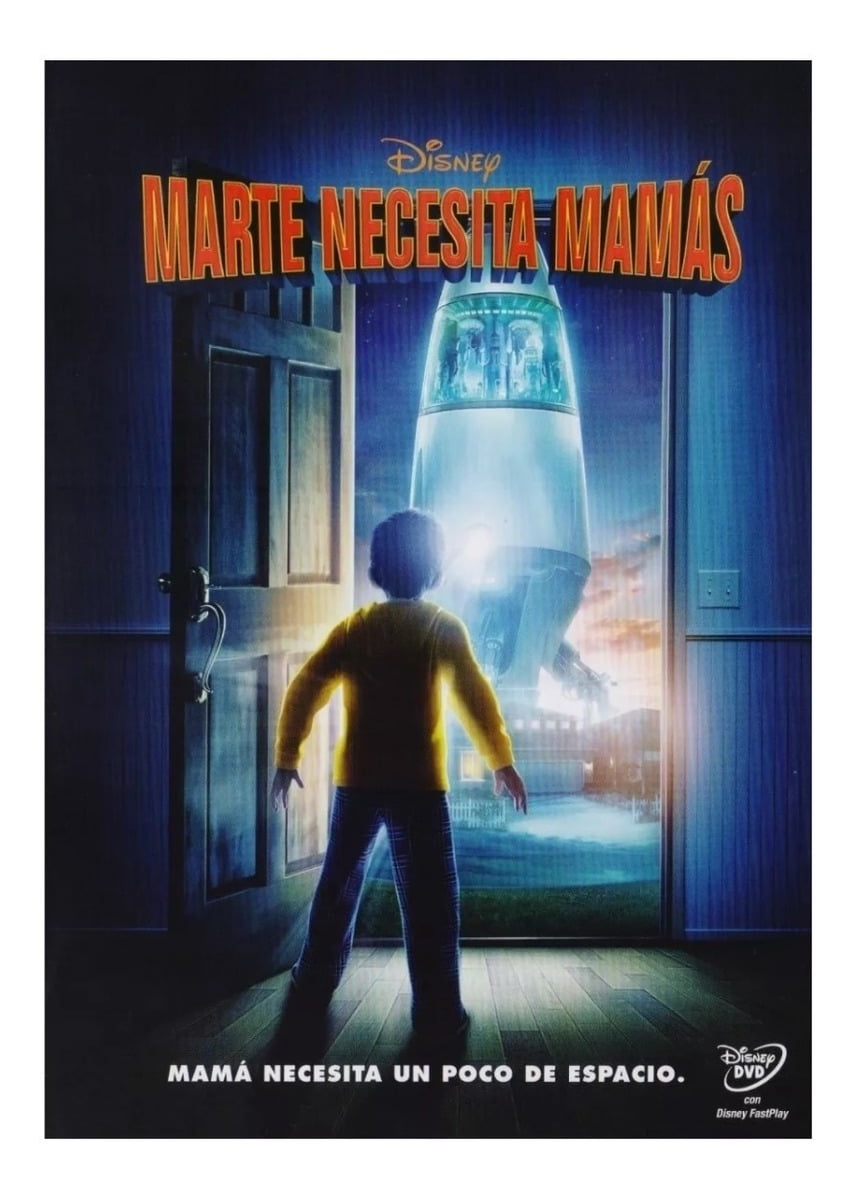 Marte Necesita Mamas Mars Needs Moms Pelicula Dvd DISNEY PIXAR Marte ...