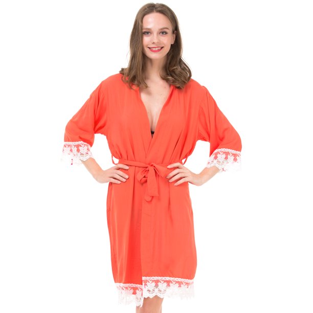 MR & Mrs Right Kimono Robes for Woman Cotton Bride and Bridesmaid Robes ...