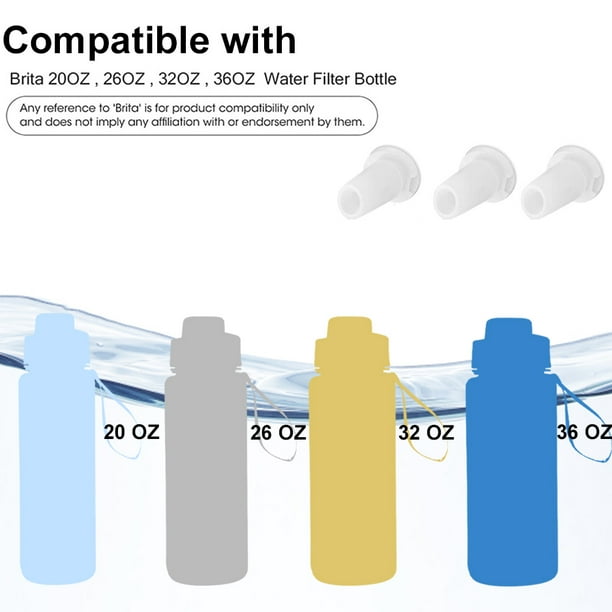 Lutabuo Bite Valve Replacement Silicone Water Bottle Spout Repalcement ...