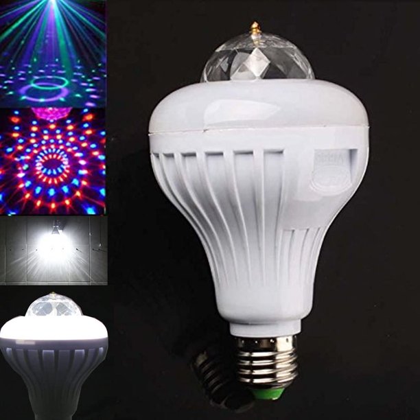 HTAIGUO LED Multifunction Crystal Light- Rotating Disco LED RGB Crystal ...