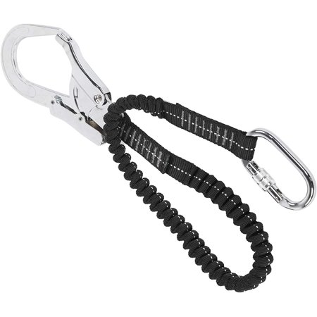 Working Aloft Single Steel Large Hook Elastic String Anti‑Falling ...