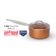 Luxury Copper Cookware Pots and Pans Set with Non-Stick Griddle (13 ...