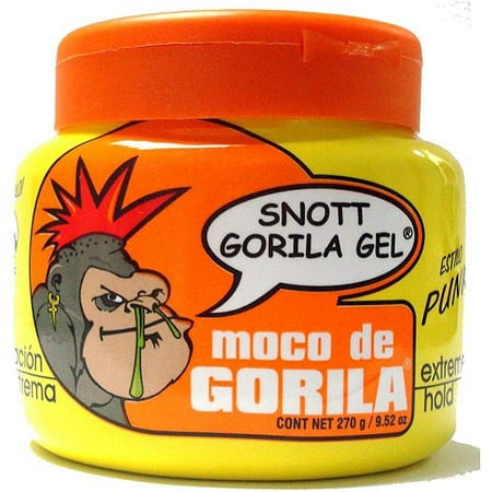 Moco De Gorilla Punk Style Hair Gel, 9.52 Oz - Walmart.com