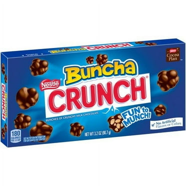 Nestle Crunch Mini Bag Creamy Milk Chocolate Fun Size Candy Bars for ...