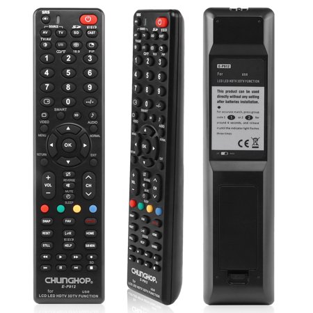 Suitable for use with Panasonic universal TV remote control E-P912 universal remote control ...
