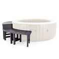 Intex PureSpa Plus Portable Inflatable Hot Tub Jet Spa & Medium Benches ...