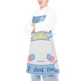 Cinnamoroll Cinnamon apron with pockets, waterproof for adults, kitchen ...