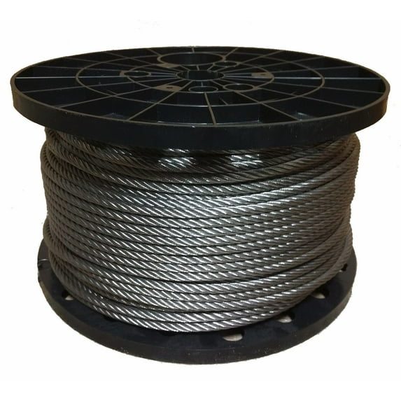 5/16" Stainless Steel Aircraft Cable Wire Rope 7x19 Type 304 (500 Feet ...