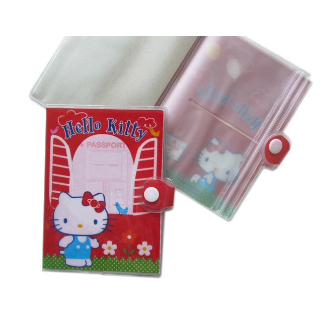 Hello Kitty Passport Cover Hello Kitty Travel Organizer - Walmart.com