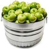 Behrens Galvanized Steel Utility Basket, 1 Bushel, Durable Vintage ...