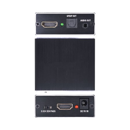 HDMI-compatible Audio Separator HD Audio Extractor Converter 4K Optical ...