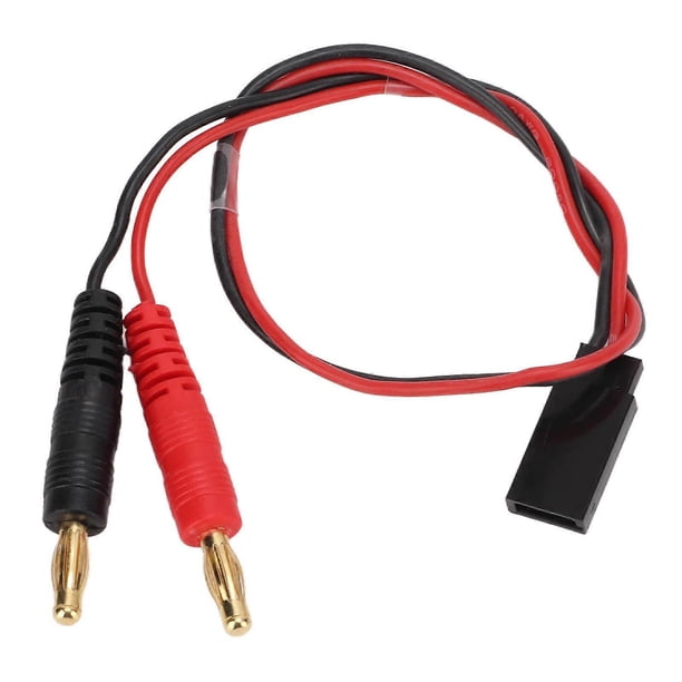 Futaba Female to Banana Male 4.0 Adapter Cable for LiPo Battery nce ...