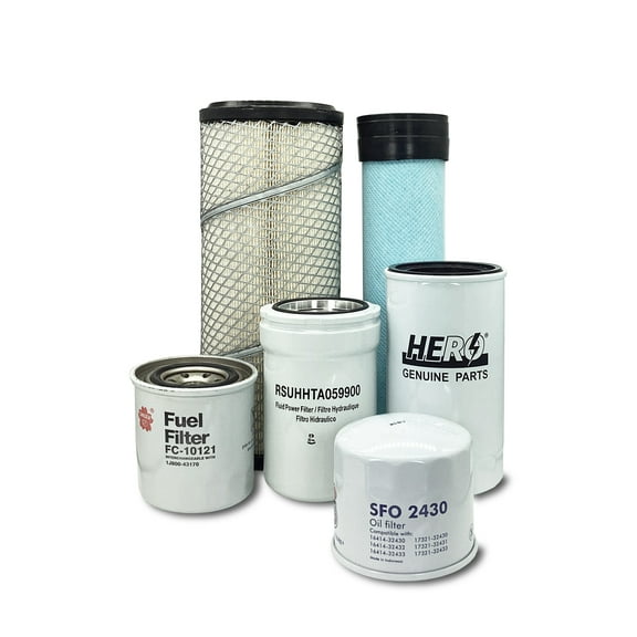 HERO® Maintenance Filter Kit For Kioti DK4710 HST Tractor - Walmart.com