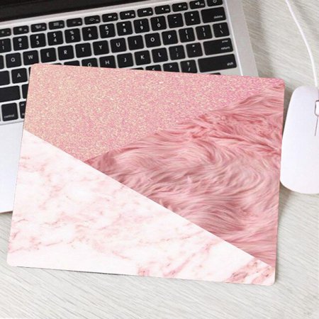Creative Pink Marble Texture Custom DIY Small Size Mouse Pad PC Latop ...
