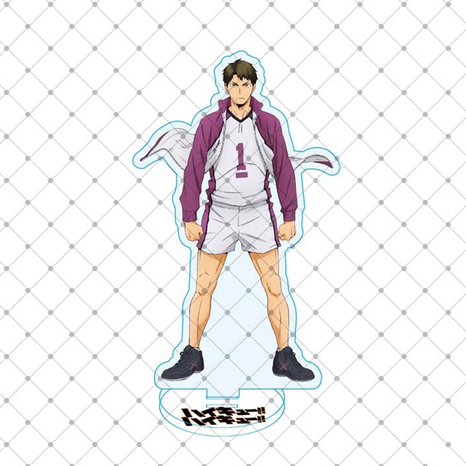 Haikyuu!! Acrylic Standing Figure Double-Sided Clear Desk Decoration ...
