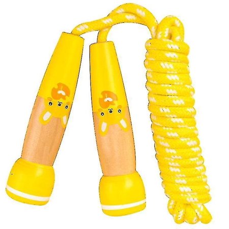 Kids Toy Jumping Rope With Wooden Adjustable Jumping Rope, Outdoor ...
