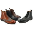Thomas & Vine Mens Jarett Tru Comfort Foam Lace-up Wingtip Ankle Boot ...