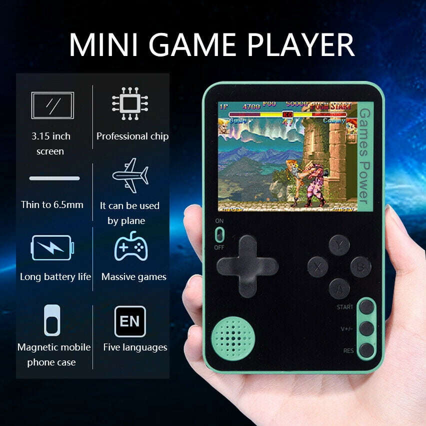 Buy FIEWESEY Mini Game Console 500 Built-in Video Games Handheld Retro ...