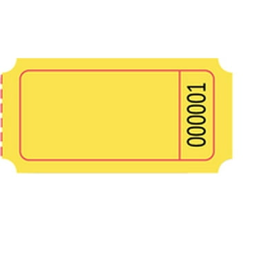 PM, PMC59004, Numbered Double-Ticket Roll, 2000 / Roll, Blue - Walmart.com