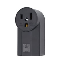 Hubbell Insulgrip Twist-Lock Generator Receptacle, 3 Pole 4 Wire, 30 ...