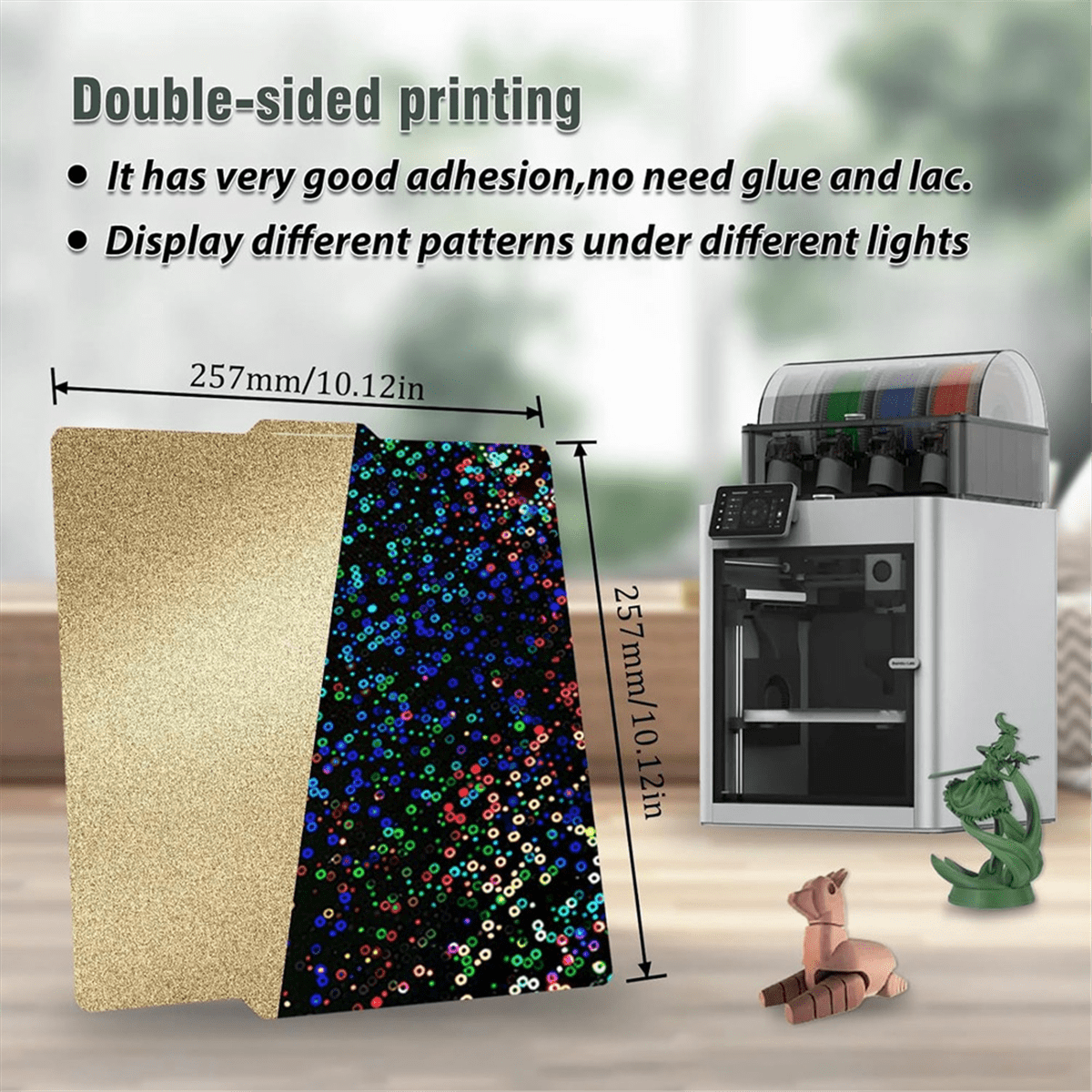 Bambu Lab P1s Double Sided PEI Build Plate For Bambu Lab 3D Printers ...