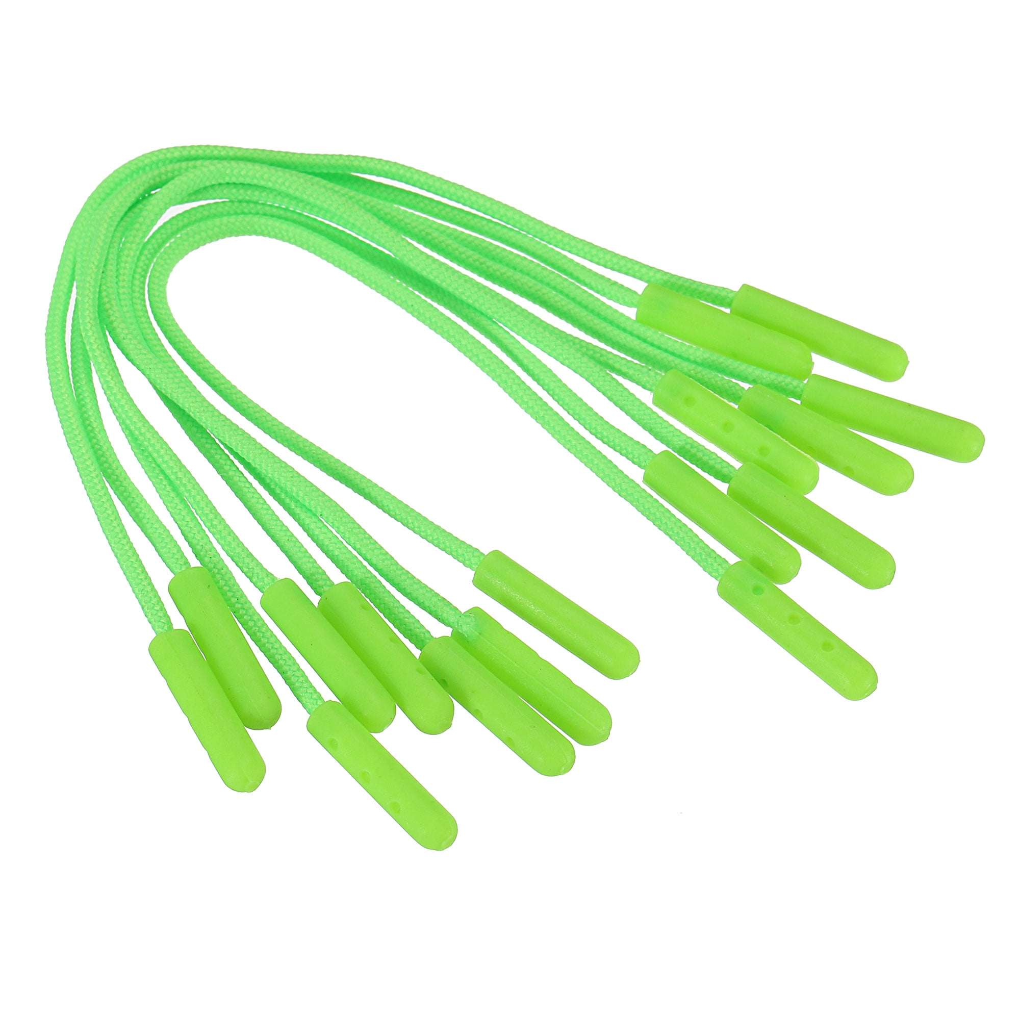 Uxcell Zipper Pulls Extension Handle Cord, 15 Pack Finger Use Plastic ...