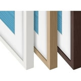 Samsung 43" The Frame (2021) Modern Teak Customizable Bezel - Choose ...