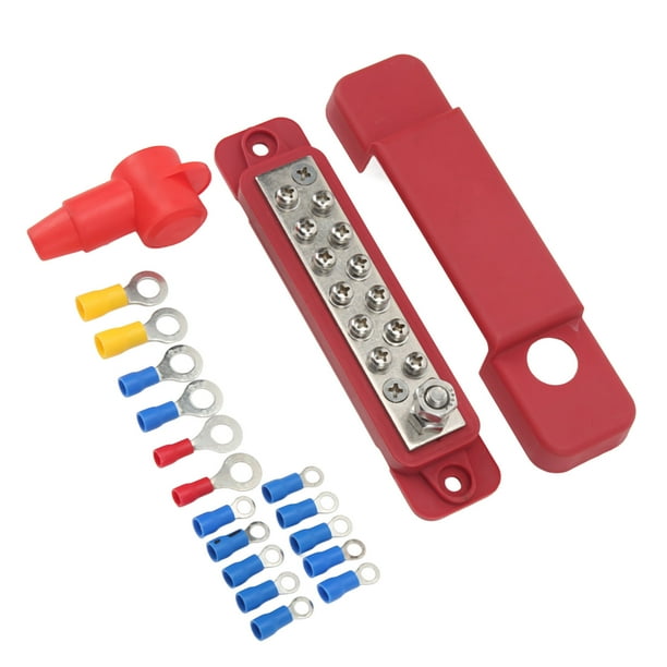 Busbar,12 Terminal Distribution Block Marine Supply Busbar Marine ...