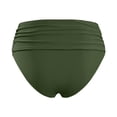 Xijirk Girls Swimsuit High Waist Two Piece Bikini Set Solid Color Swim ...