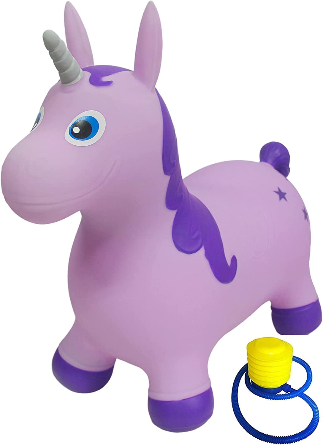 bintiva Children's Unicorn Hopper,with Free Foot Pump, Exercise Jumping ...
