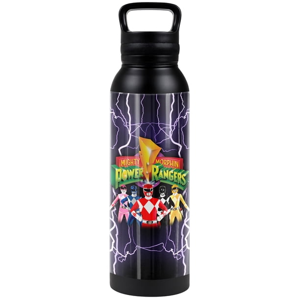 Power Rangers Official Lighting Rangers 24 oz Insulated Canteen Water ...