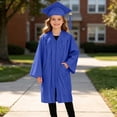 Byoo Graduation Gown and Cap Set for Toddler Girl with Tassel Preschool ...