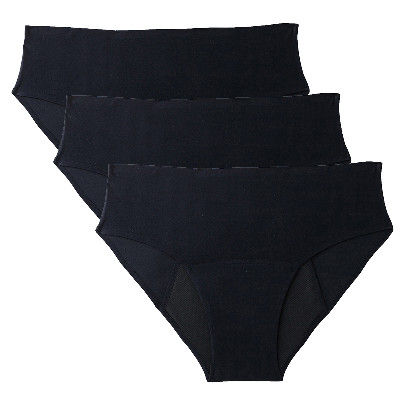 Xmarks Period Underwear for Women 4-Layer Seamless Leak-proof Menstrual ...