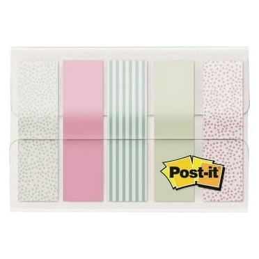 "Post-It Durable Office Supplies: 1"" x 1.5"" Sticky Flags Tabs in Aqua ...