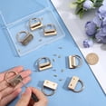 8Pcs Alloy Bag Buckles Side Clip Clasp with Screw for Bag Handle ...