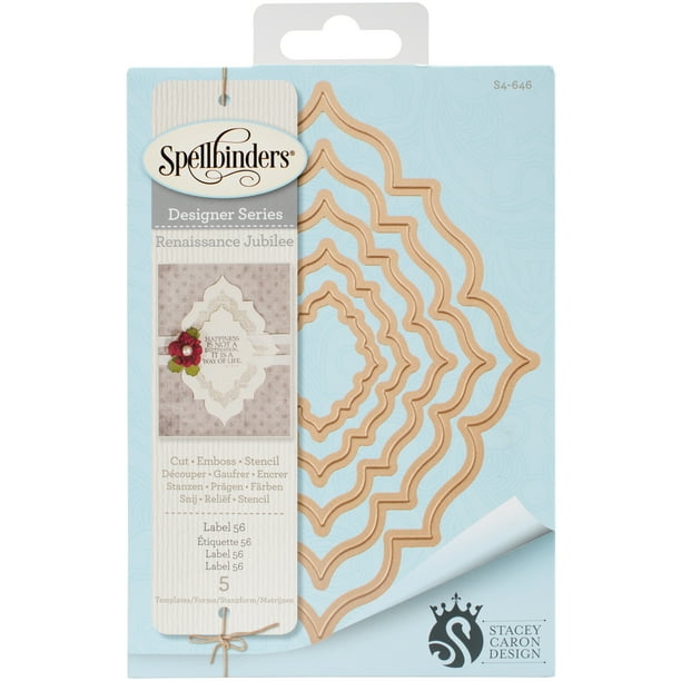 Spellbinders Nestabilities Dies Label 56 - Walmart.com