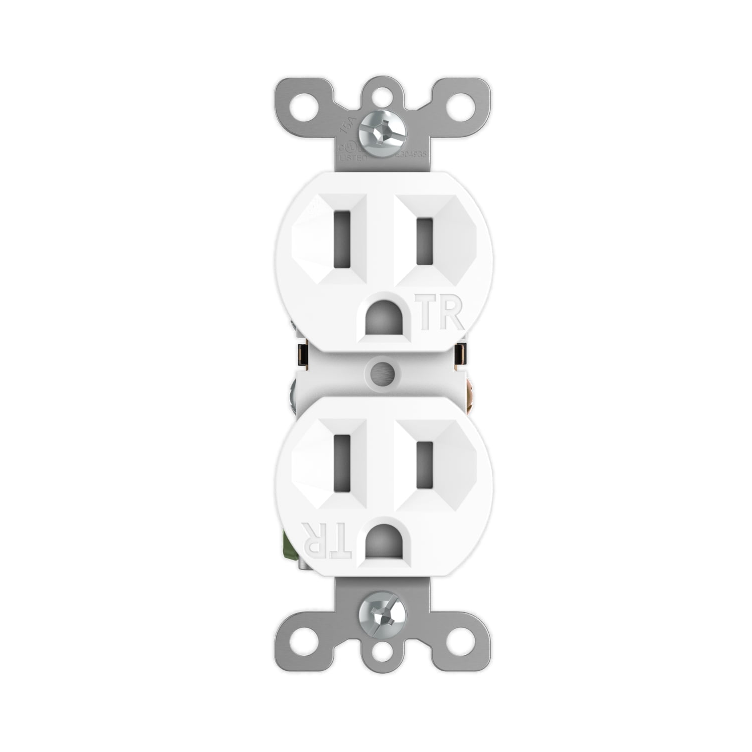 Tania Wiring Devices Duplex Wall Outlet, Tamper-Resistant Receptacle ...