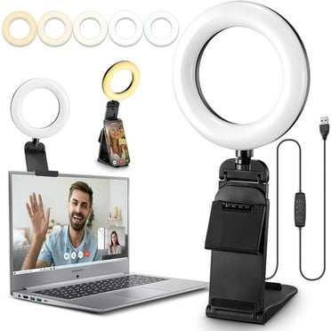Cyezcor Video Conference Lighting Kit, Light for Monitor Clip On,for ...