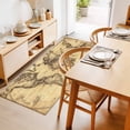 Area Rug 2x6ft Retro World Map Area Rugs for Kitchen Runner Rug South ...