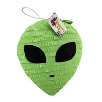 APINATA4U Area 51 Alien Head Pinata, Green, 17in x 17in - Walmart.com