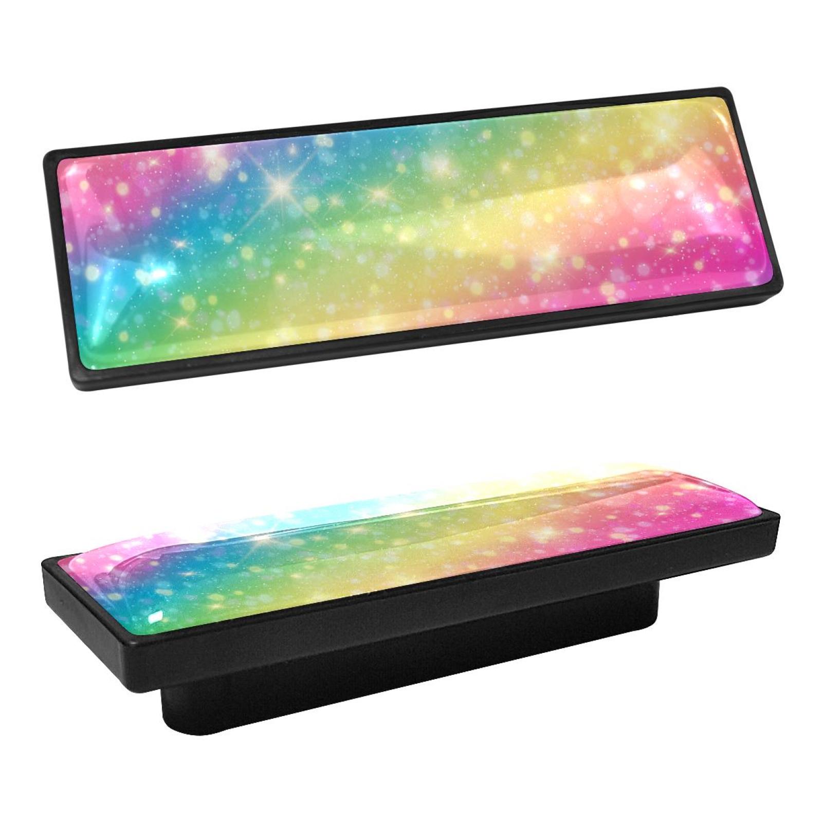 4 Pcs Rectangle Cabinet Handle Cupboard Knob Drawer Pulls Handle ...