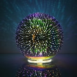 BrightSide 6 inch Plasma Globe LED Light, Multicolor Glass LED Mood ...